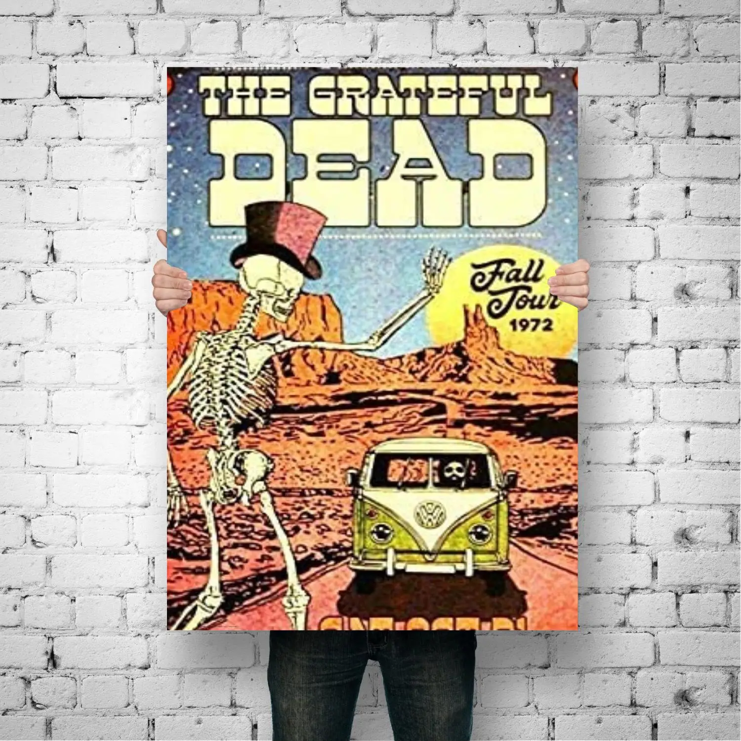 Grateful Dead Band Poster