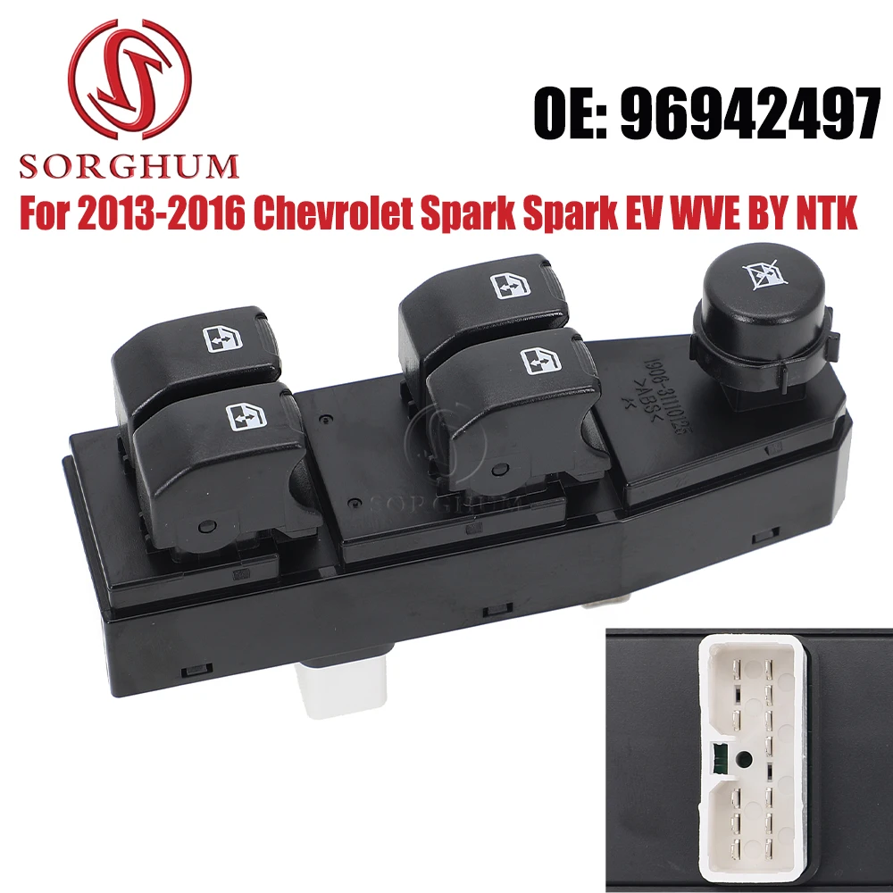 SORGHUM Car Electric Power Window Master Control Switch Button 96942497 ...