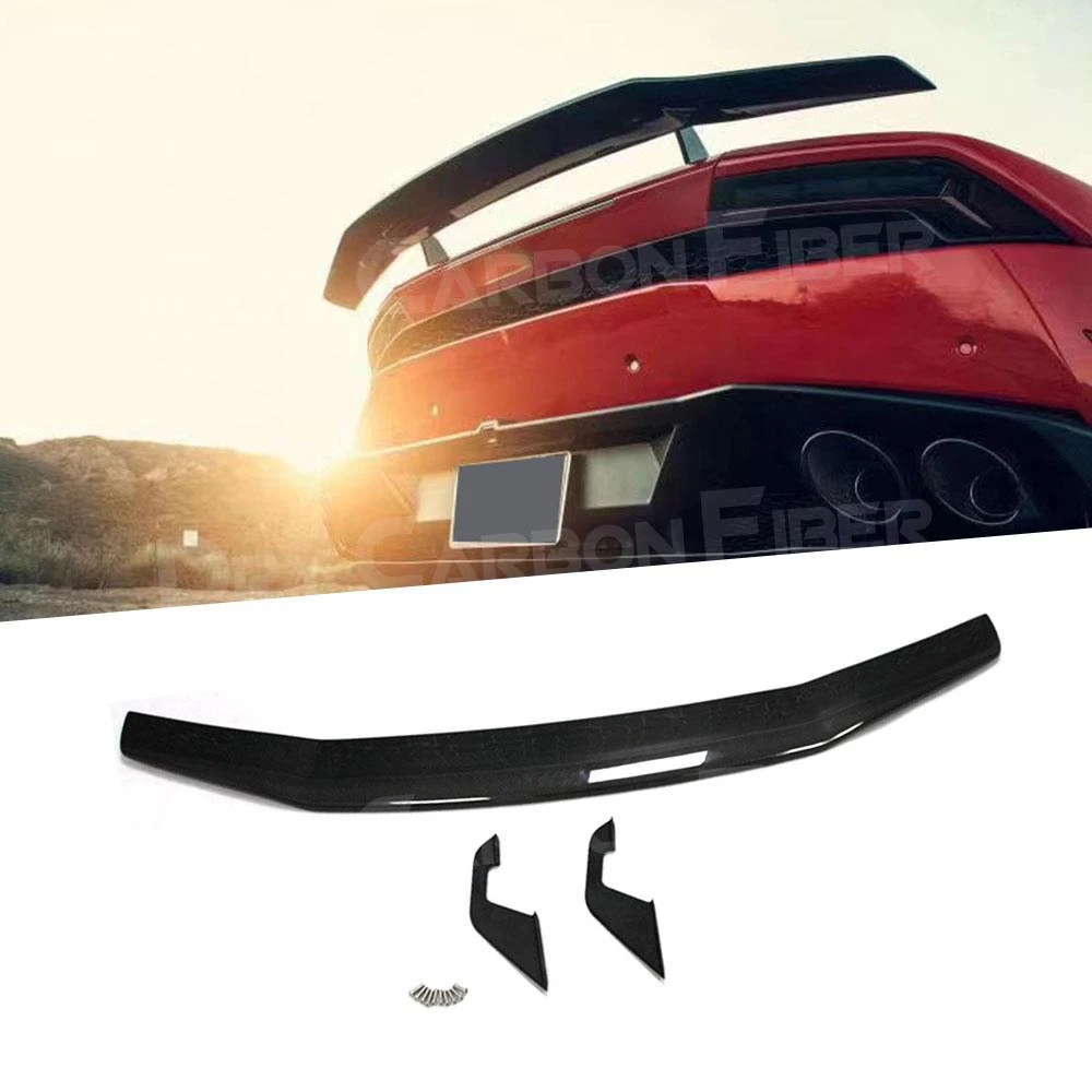 Carbon Fiber /frp Car Rear Spoiler Wings For Lamborghini Huracan Lp580 ...