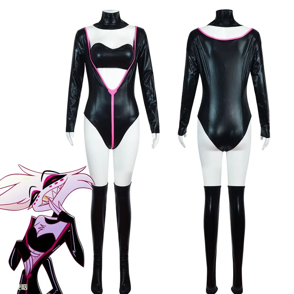 Angel-Dust-Cosplay-Poison-Fantasia-Hotel-Costume-Disguise-for-Adult ...
