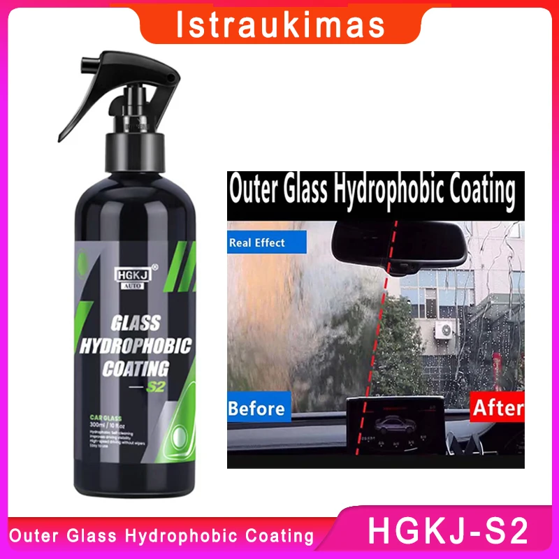 HGKJ-S2-Car-Anti-Rain-Spray-Glass-Hydrophobic-Coating-Liquid-Windshield ...