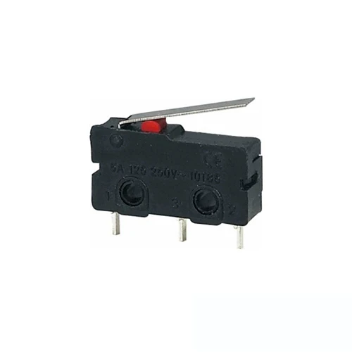 10PCS Micro Switch 3Pin NO/NC Mini Limit Switch 5A 250VAC Roller Arc ...
