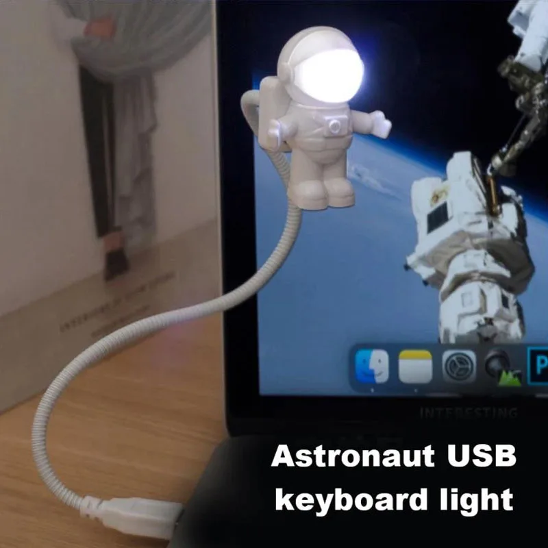 USB-powered-desk-lamp-LED-lamp-Astronaut-night-lamp-Creative-keyboard ...