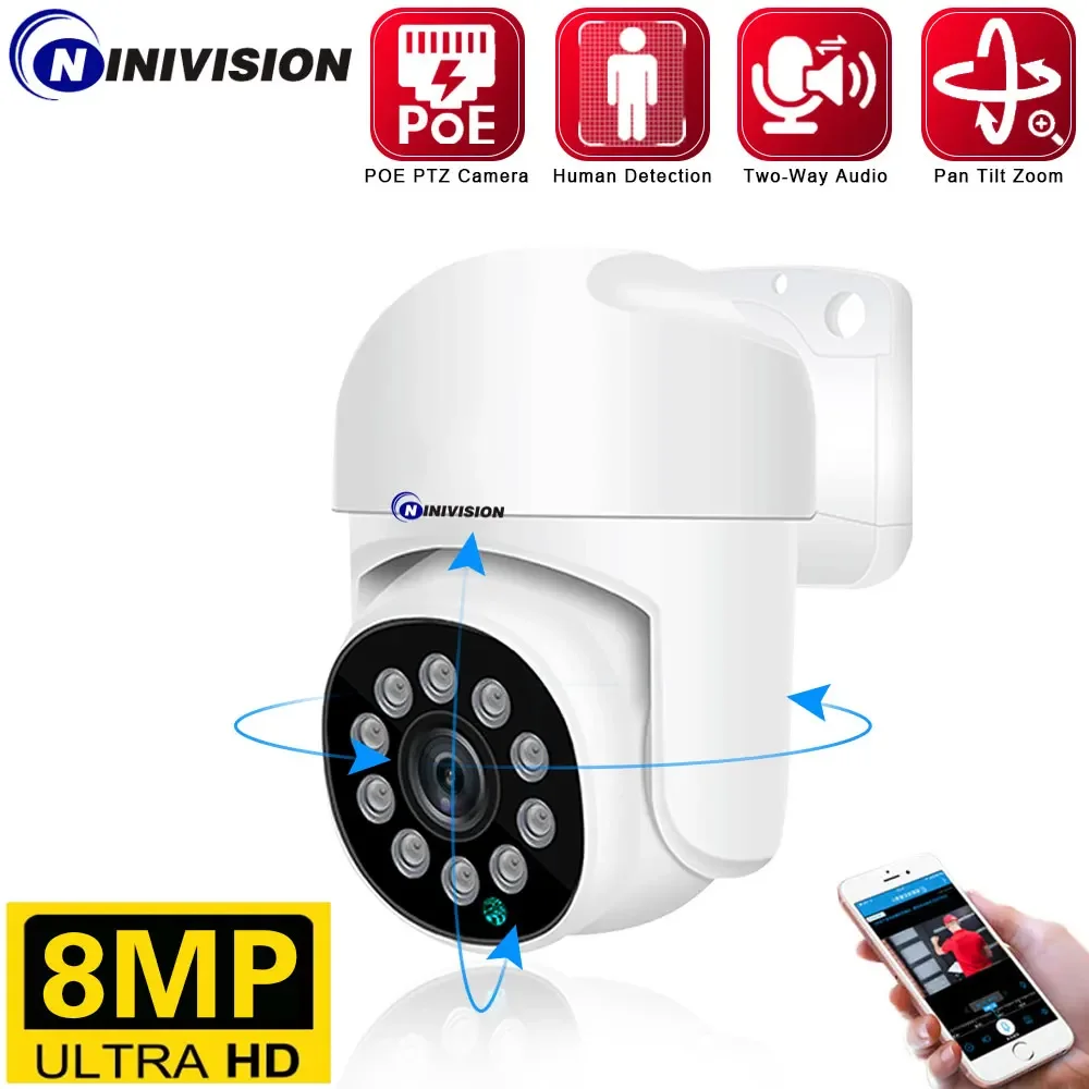 4K-POE-Security-POE-Camera-Outdoor-8MP-HD-Surveillance-CCTV-ICsee-PTZ ...