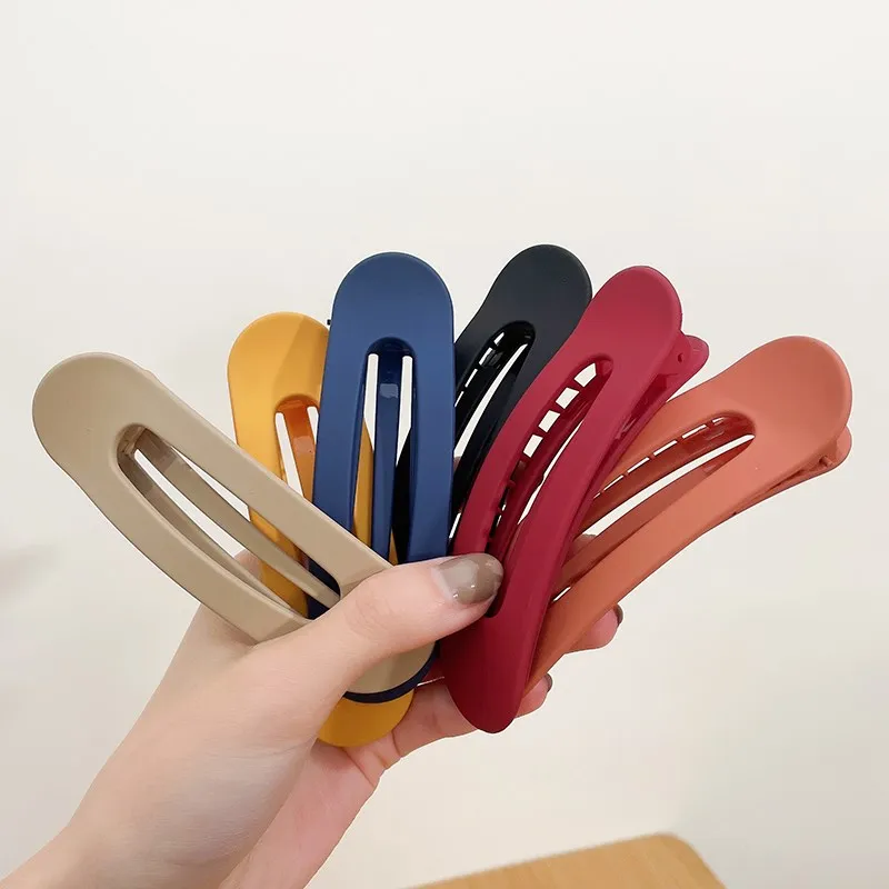 1Pc-Matt-Haar-Clip-Gro-e-Entenschnabel-Clip-Koreanische-Seite-Clip-Zur ...