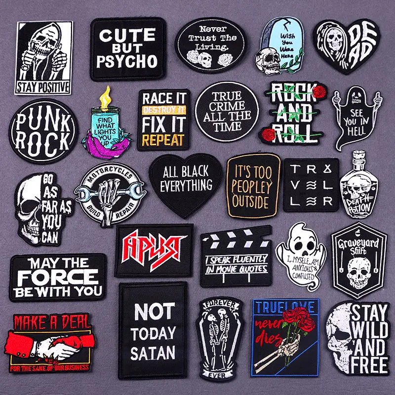 Pegatinas de letras para planchar en la ropa, parches termoadhesivos ...