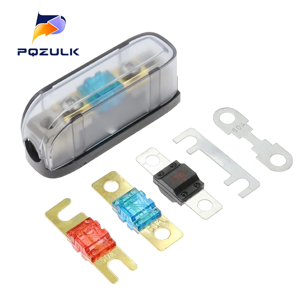1Set-Car-Audio-Fuse-30A-40A-80A-100A-150A-Power-Fuse-Holder-Stereo ...