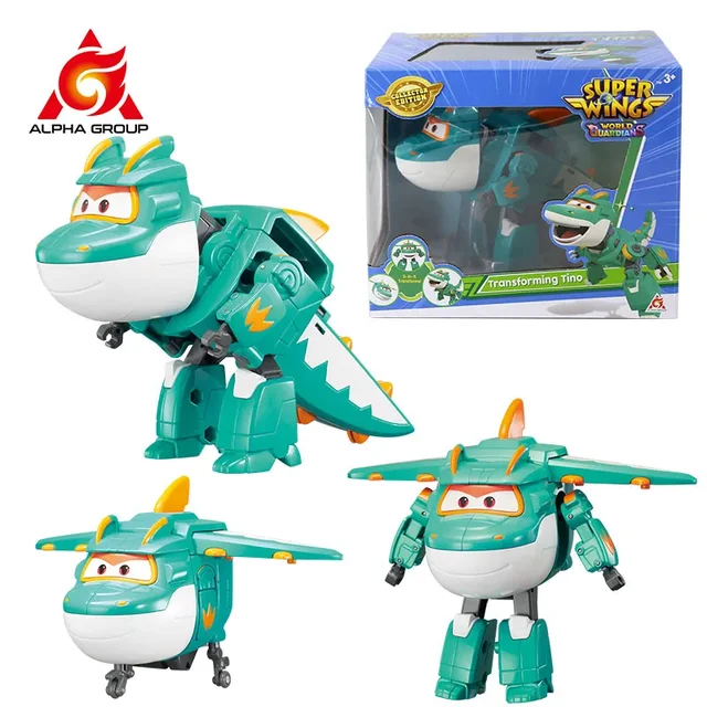 Super Wings 5 Inches Transforming Jett Dizzy Donnie Deformation ...