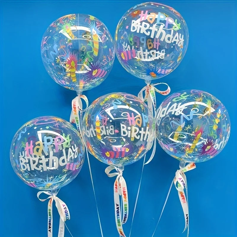 5pcs-birthday-candles-BoBo-balls-transparent-balloons-party-decorations ...