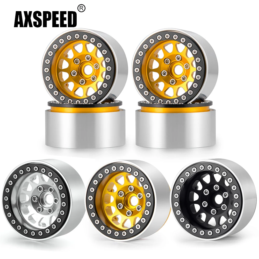 AXSPEED-1-9inch-Metal-Alloy-Beadlock-Wheel-Rims-Hubs-Deep-Dish-Negative ...