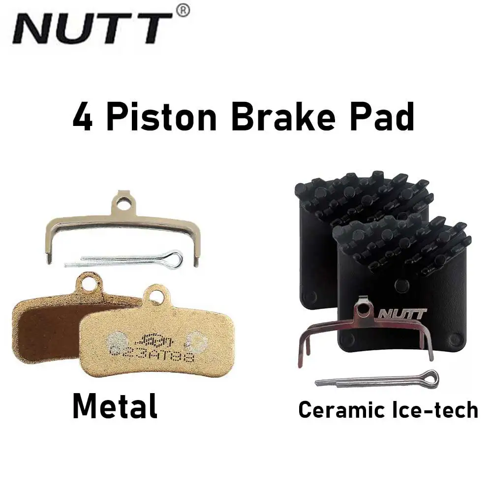 NUTT-4-Piston-Brake-Pad-Metal-Disc-Brake-Pad-Ice-tech-Ceramics ...