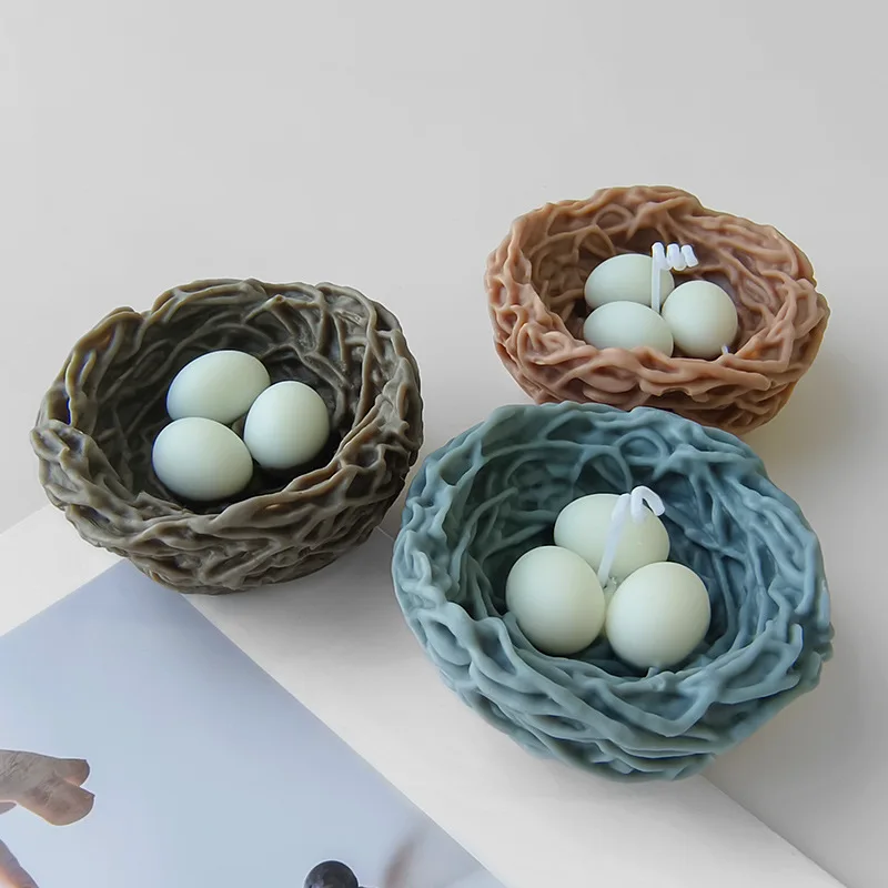 Bird's Nest Silicone Mold DIY Bird's Nest Resin Crafts Decoration ...