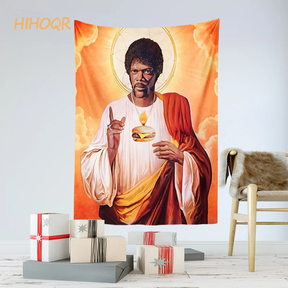 Rared-Tapisserie Snoop Dogg,Tapisserie de Jésus,Décor de chambre ...