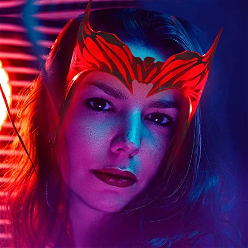 Bulex-2022-LED-Scarlett-Witch-Light-Up-Headpiece-Wanda-Maximoff-Crown ...