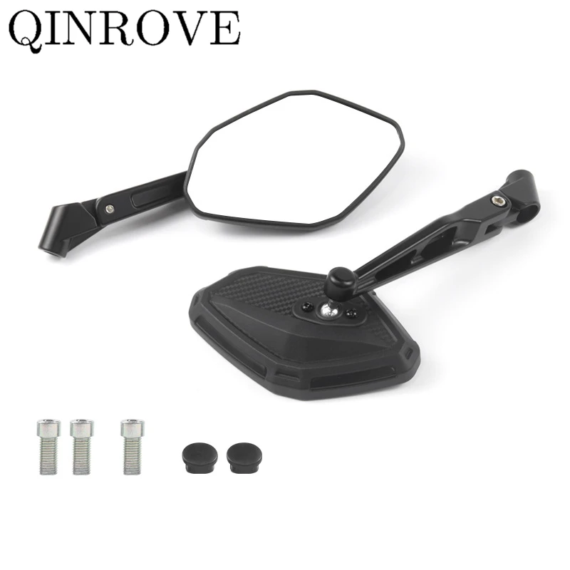 8/10MM Universal Motorcycle Rear View Mirror Side Mirrors for Triumph ...