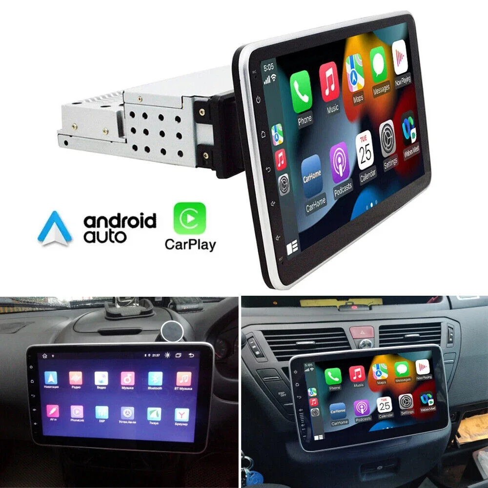 10-inch-Universal-1din-360-Rotate-Android-13-Car-Radio-Auto-Apply ...