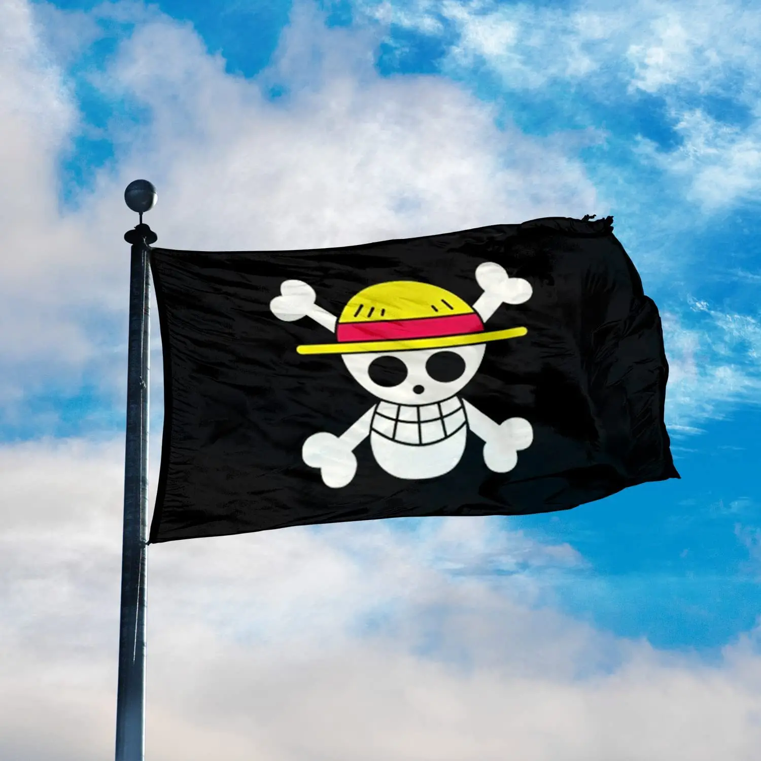 One Piece Straw Hat Flag