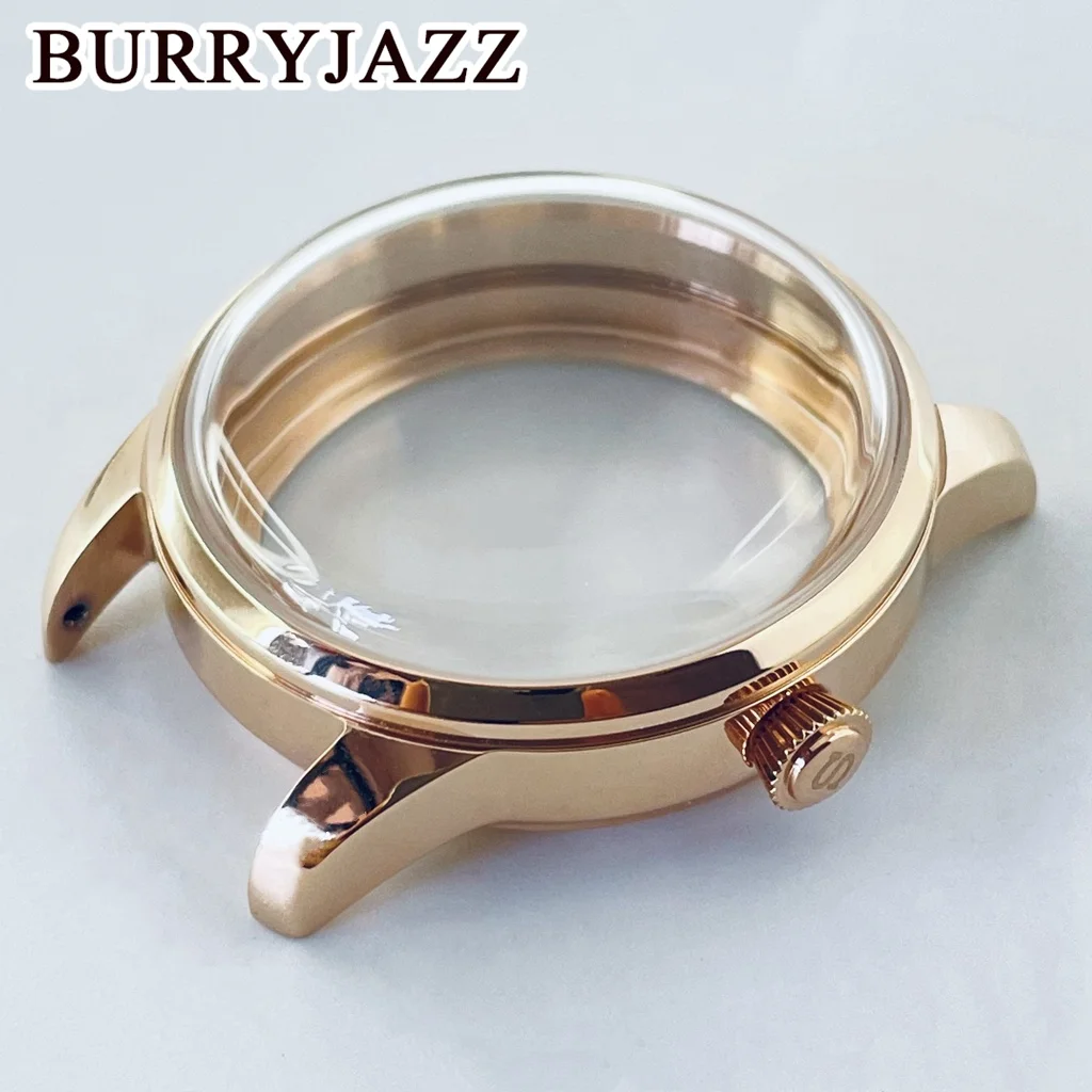 BURRYJAZZ-33mm-NH35-NH36-NH34-NH38-NH70-NH72-Watch-Case-Silver-Rose ...