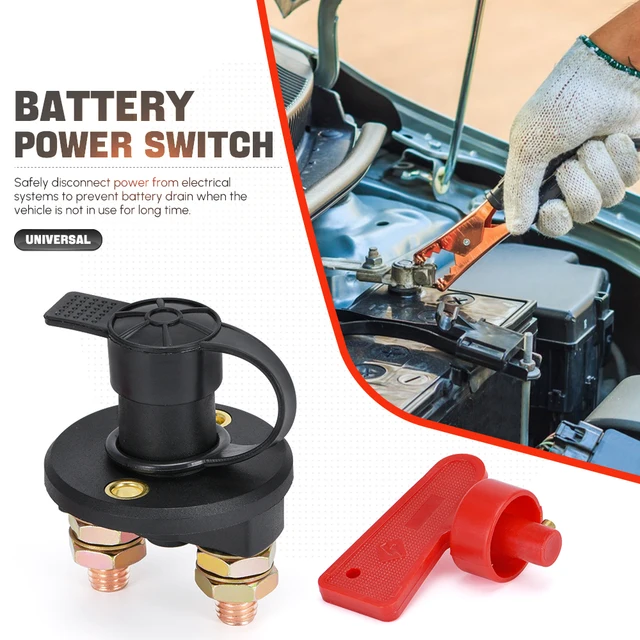 Specta Mini Battery 5PCS Car Battery Disconnect Switch Keys - Universal ...