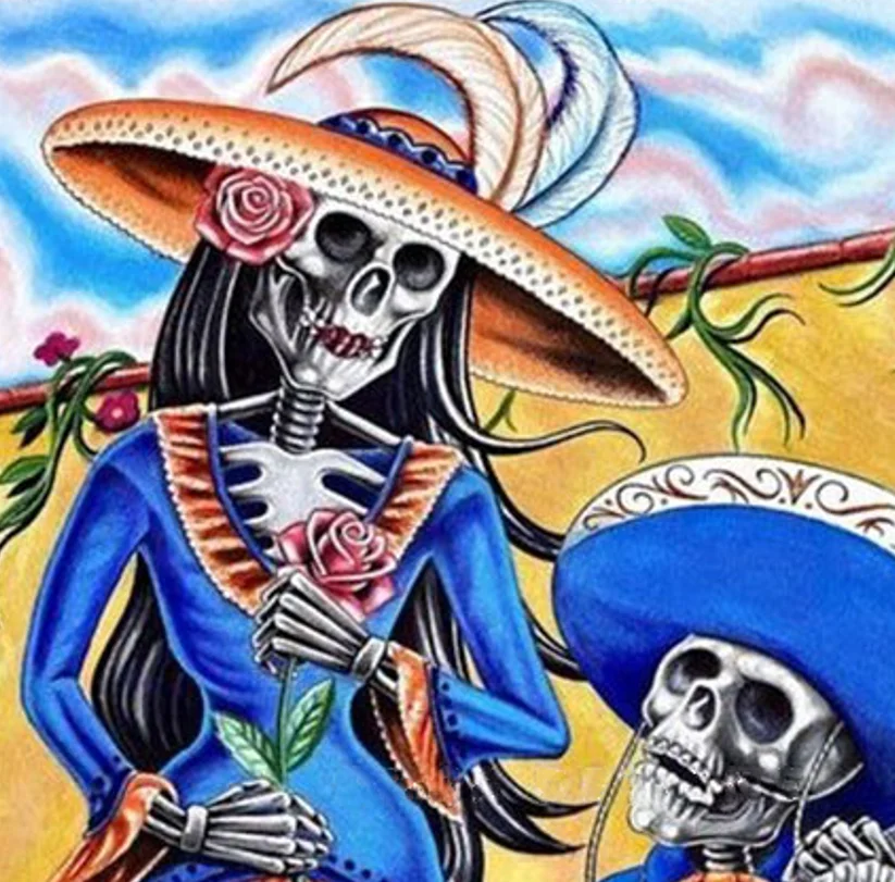 Mexican Skeleton Couple