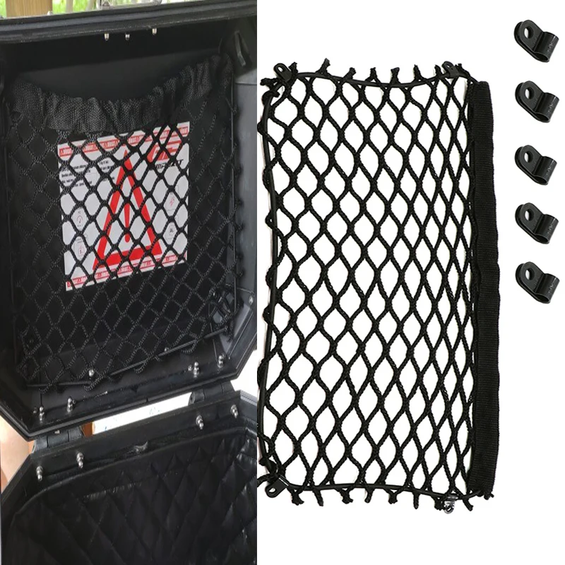 Luggage-Storage-Cargo-Mesh-Nets-For-Top-Case-Panniers-For-Bmw-R1250gs ...