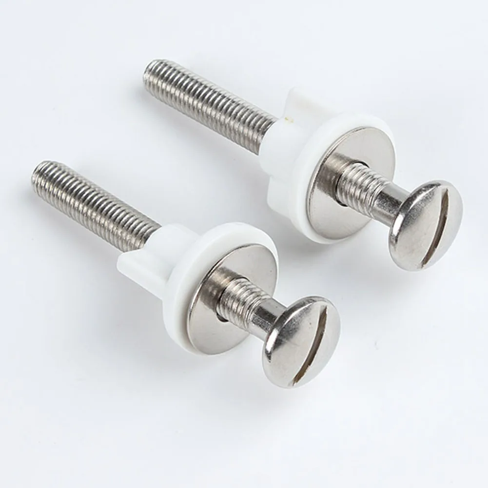 2pcs Toilet Lid Bolt Toilet Installation Fixing Screw Connection Group ...