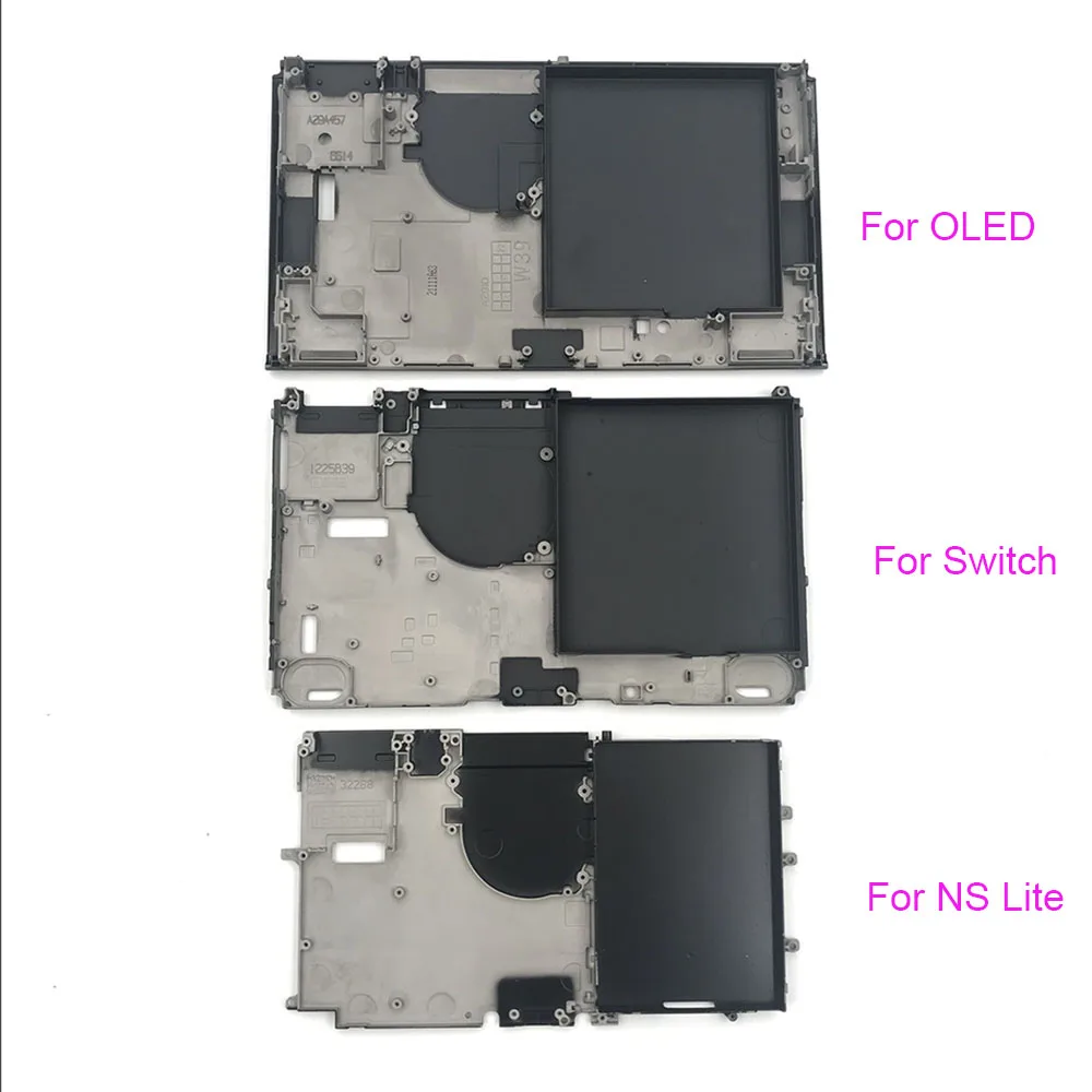 5pcs Brand New For Nintendo Switch Oled Ns Lite Console Middle Frame Internal Metal Part Housing ...