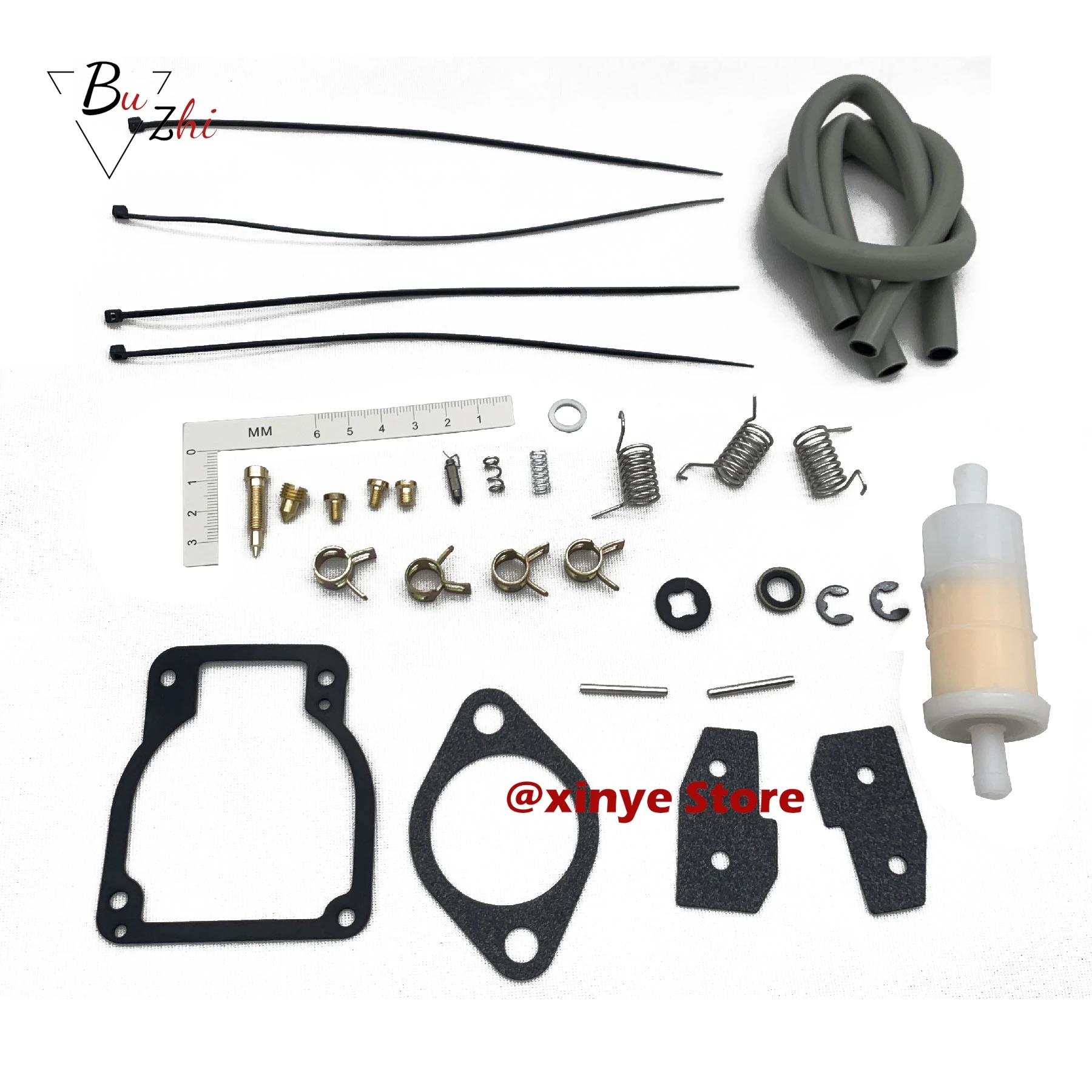 Carburetor Repair Kit for Mercury Mariner Outboard Motor Replaces 1395 ...