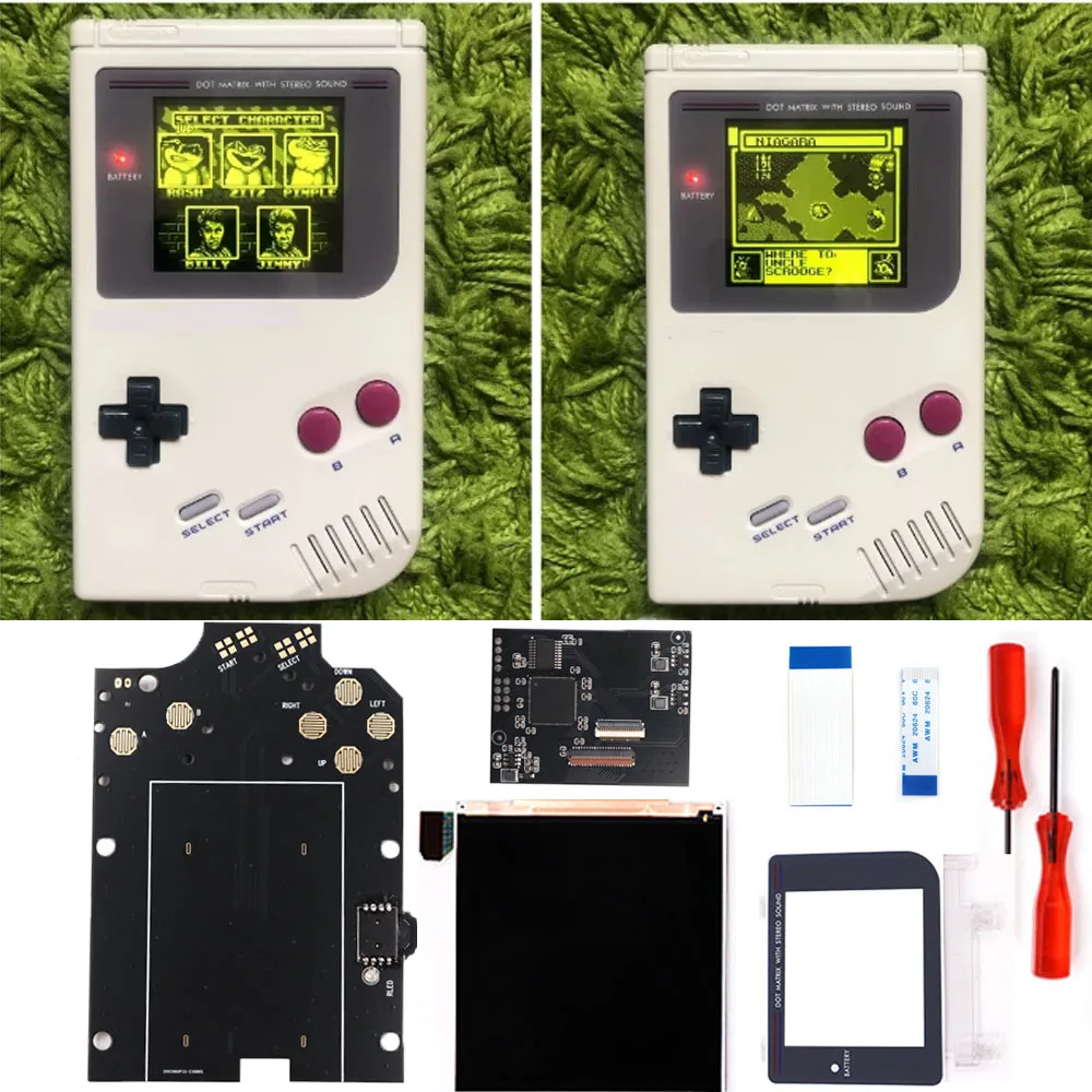 HISPEEDIDO-Backlight-IPS-LCD-Mod-Kit-for-Gameboy-DMG-RIPS-Q5-OSD-Video ...