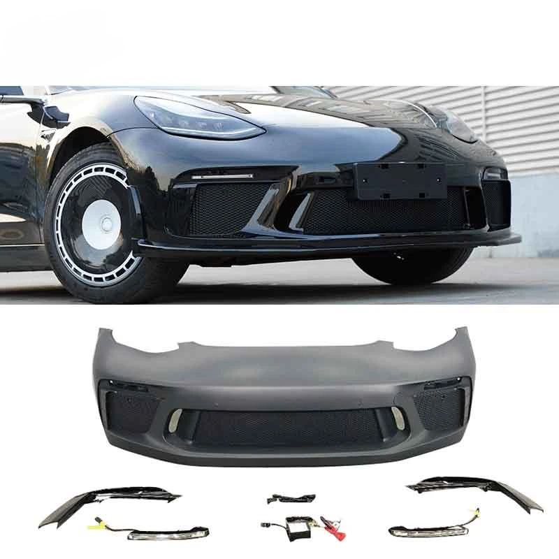 Body-Kit-Accessories-Upgrade-Kit-For-Tesla-Model-3-Of-The-PP-Material ...