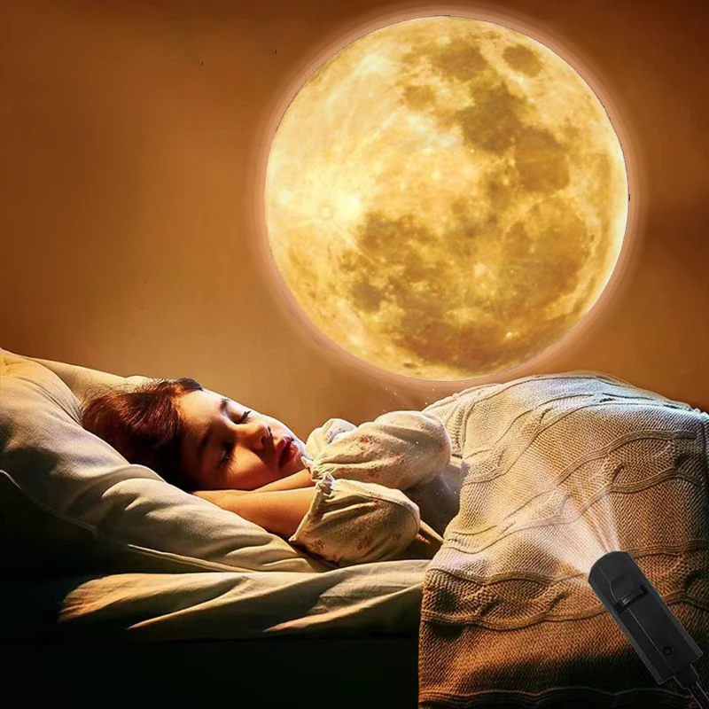 Moon-Projection-Led-Night-Light-Earth-Planet-Projector-USB-Moon-Lamp ...