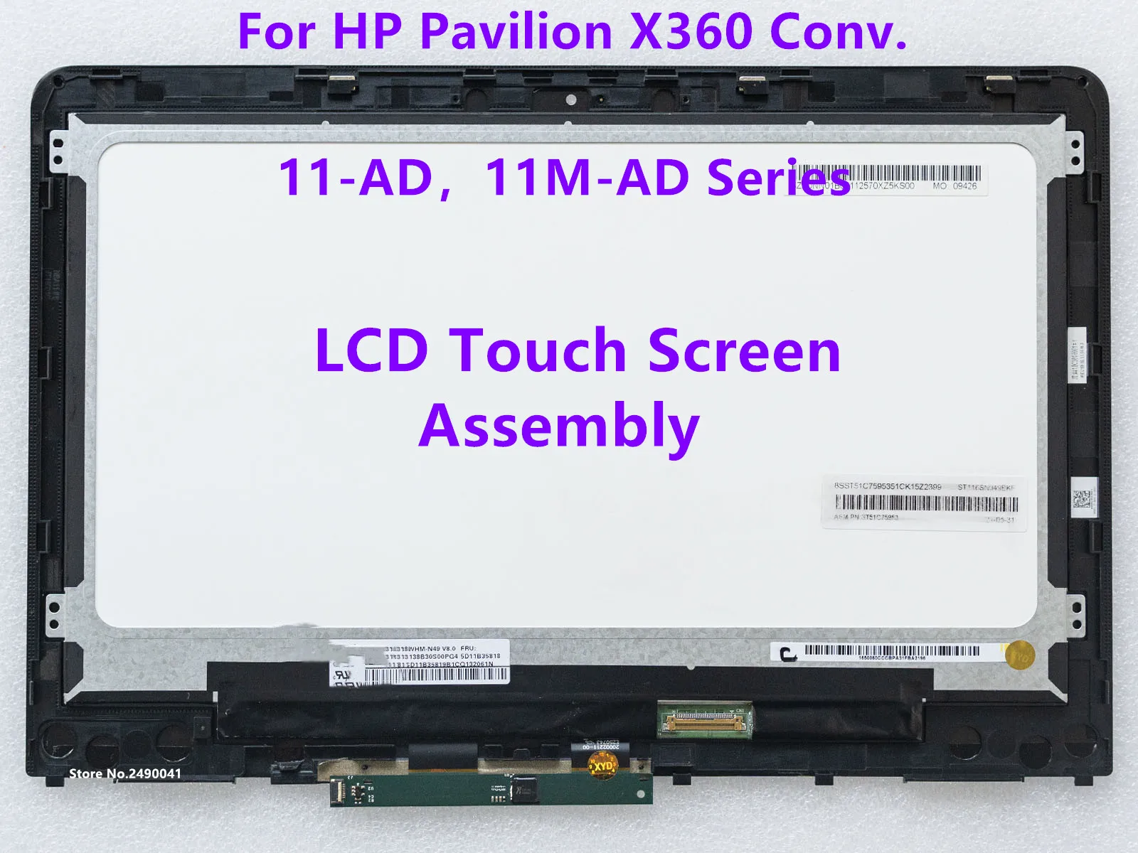 11-6-LCD-Touch-Screen-Digitizer-Assembly-for-HP-Pavilion-x360-11-AD-11M ...