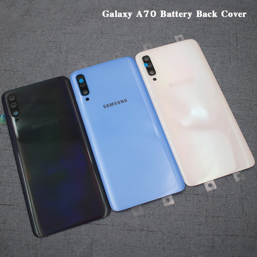 A70 Cover Original For Samsung Battery Back Case Rear Door Housing ...
