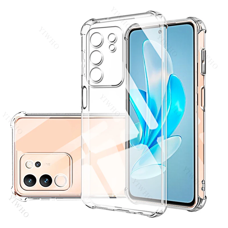 Transparent Phone Case for Vivo V30 Lite V30e V29 V27 V25 V23 Pro V27E ...