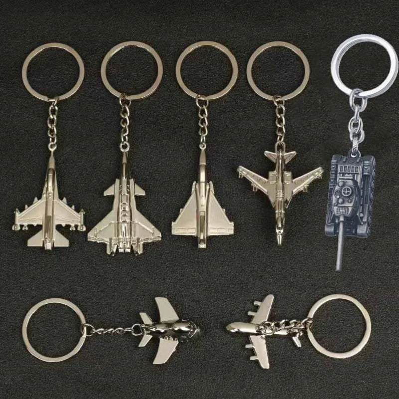 Metal-World-War-Game-Fighter-plane-Warplane-Airplane-Keychain-Funny ...