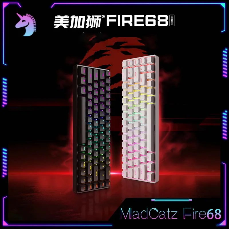 Madcatz-Fire68-Magnetic-Switch-Keyboard-81-Keys-Gamer-Keyboards-Low ...