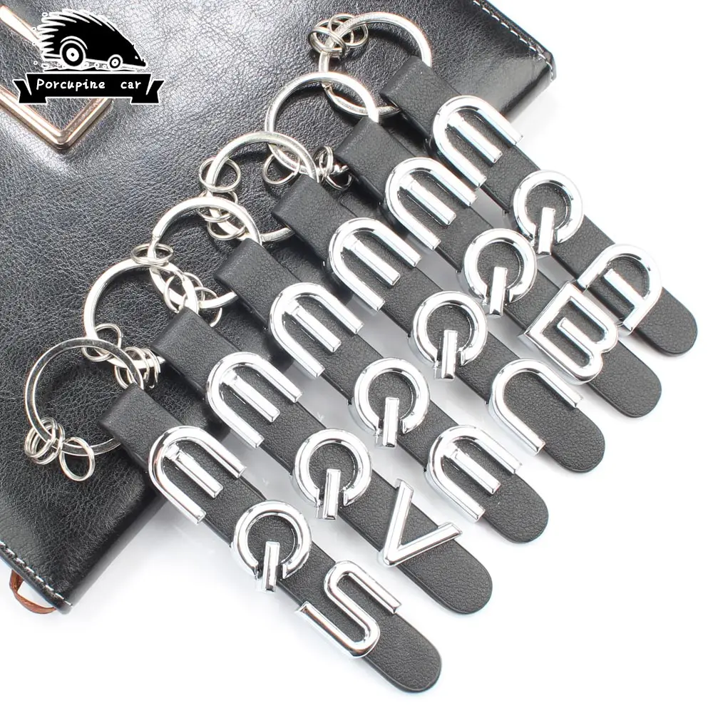 Zinc alloy leather Key Rings For Mercedes Benz EQA EQB EQC EQE EQV EQS ...