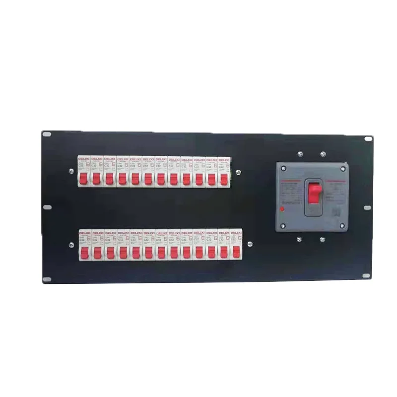 24-Way-Panel-Accessories-Stage-Lighting-Direct-Box-Power-Box-With-Main ...