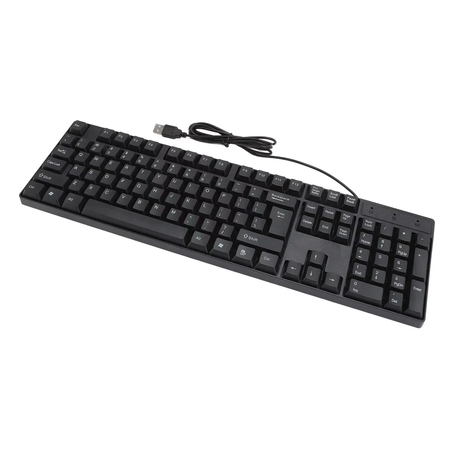 104-Keys-USB-Wired-Keyboard-English-Russian-Spanish-French-Language ...