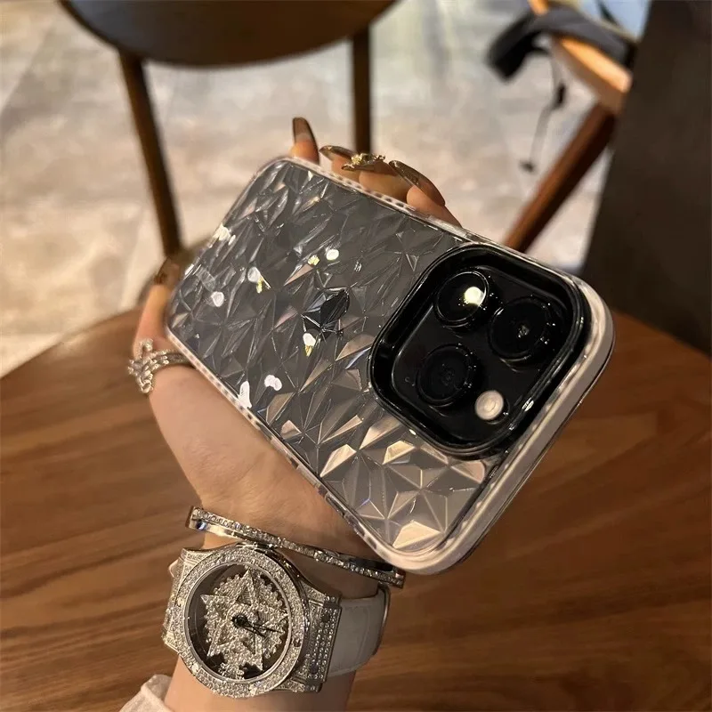 Transparent Shockproof Soft Back Phone Case For iPhone X XS XR 15 14 13 ...