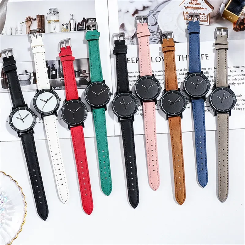 New-Simple-Luminous-Women-Watches-Vintage-Small-Watch-Leather-Strap ...