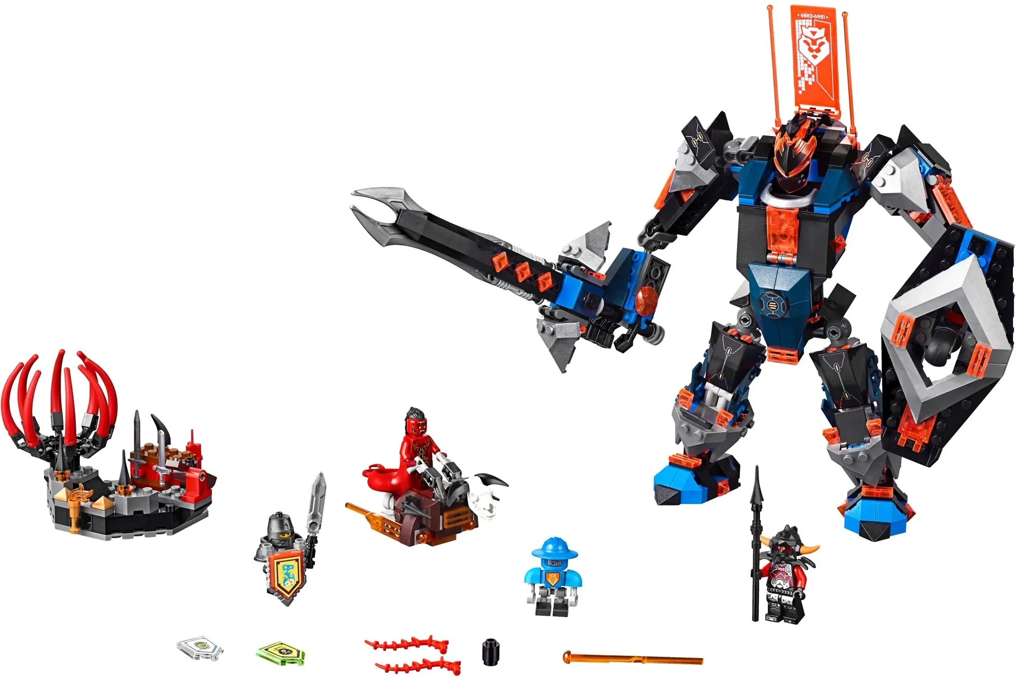 Nexoed-bloques-de-construcci-n-de-la-serie-caballeros-negros-para-ni-os ...