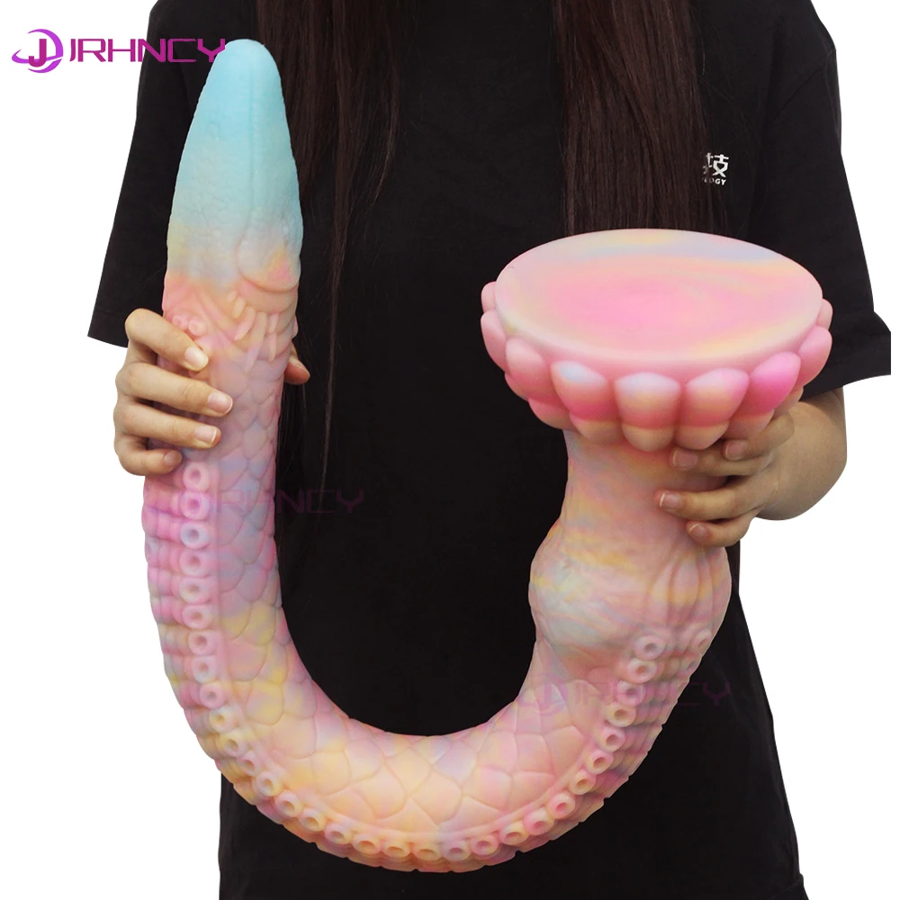 33-Inch-Super-Huge-Anal-Plug-Luminous-Long-Butt-Plug-Silicone-Octopus-Tentacles-Anal-Dildo ...