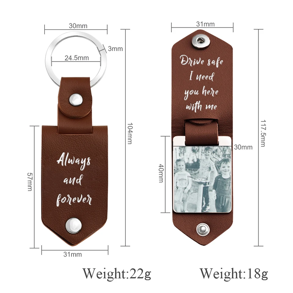 Custom Photo Keychain Custom Photo Drive Safe Handsome I Need You Metal ...