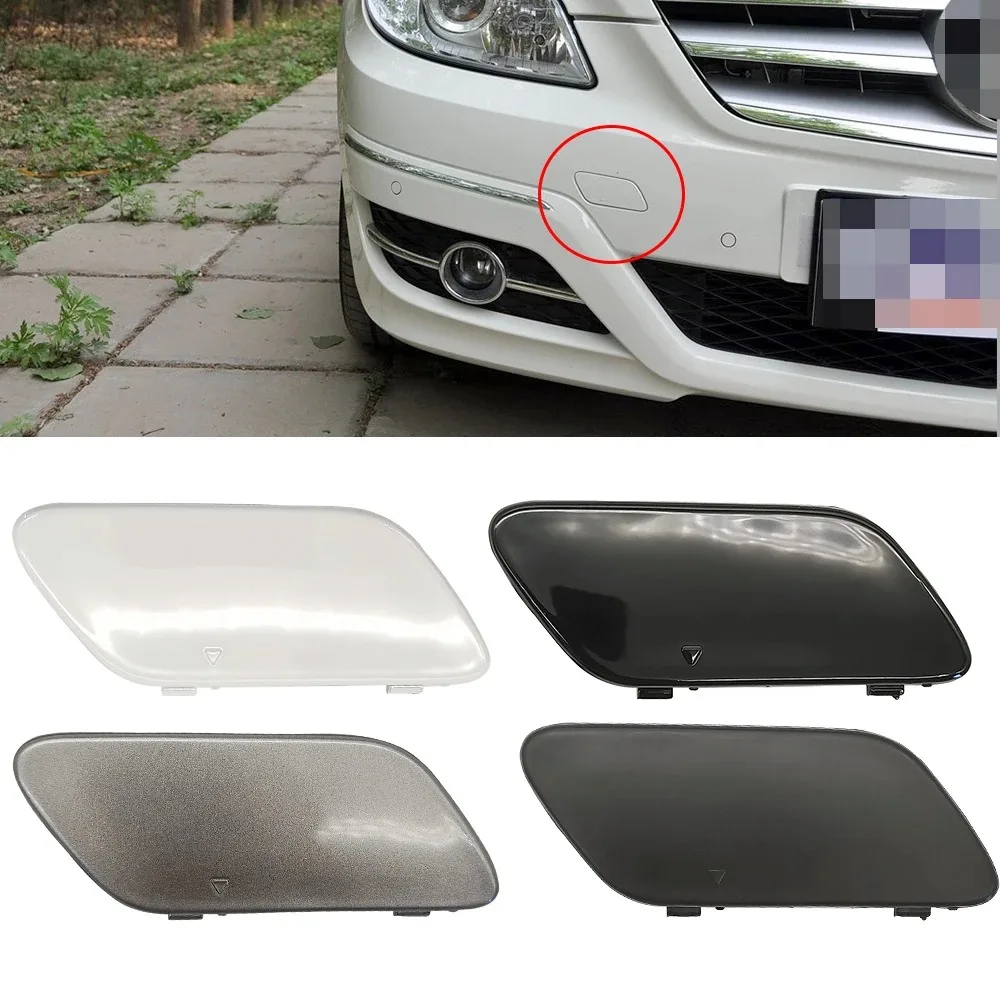 Car Front Bumper Tow Hook Cover Cap Black For Mercedes Benz B Class ...