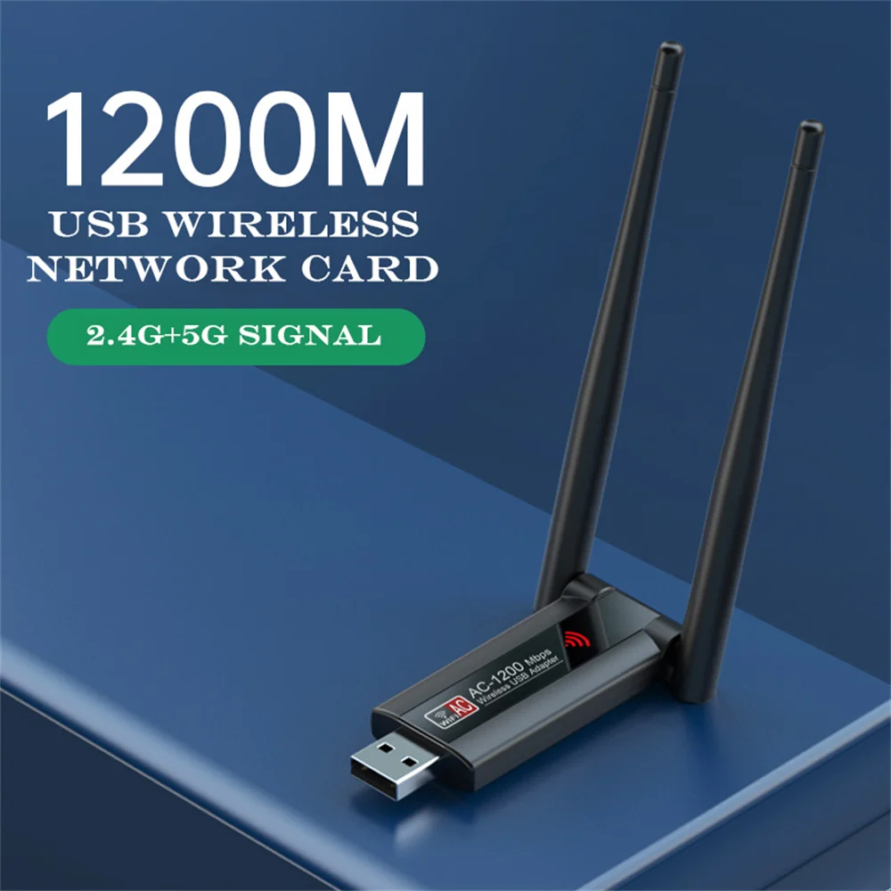 Dual-Band-1200Mbps-USB-RTL8812-Wireless-AC1200-Wlan-USB3-0-Wifi-Lan ...