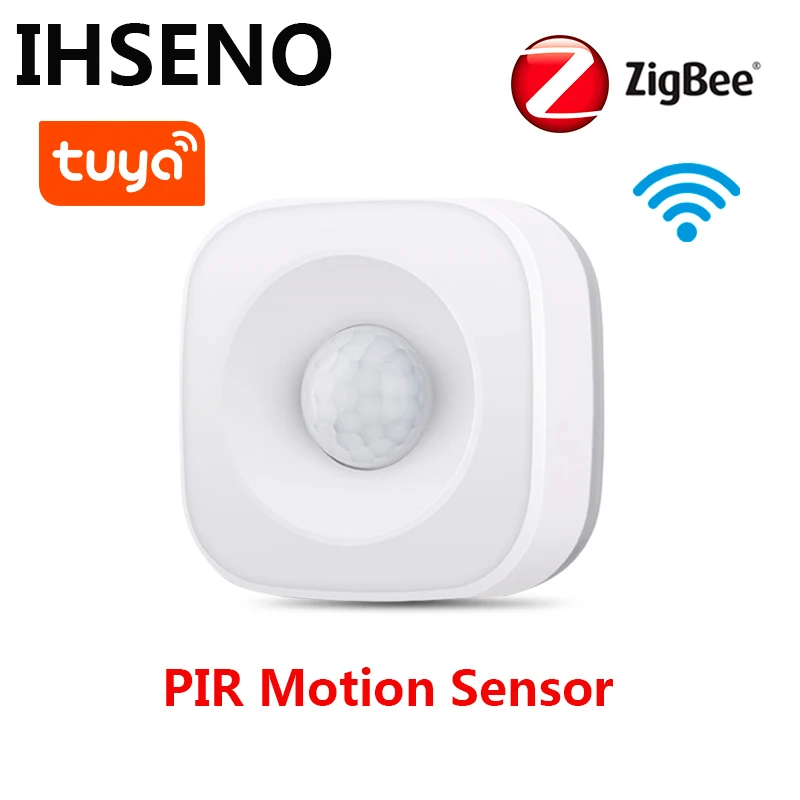 IHSENO-Tuya-ZigBee-WiFi-PIR-Motion-Sensor-Wireless-Infrared-Detector ...