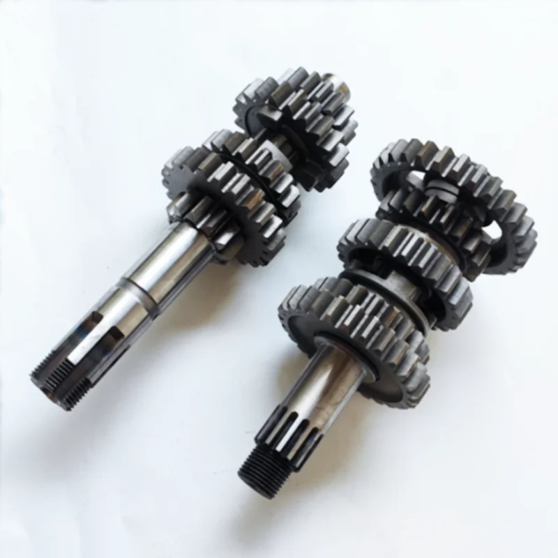 Motorcycle-Main-Countershaft-Gearbox-Shaft-For-Suzuki-WangJiang-GN250 ...