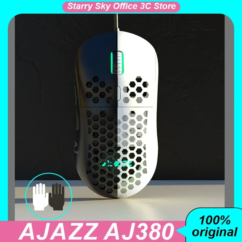 AJAZZ-AJ380-AJ380R-Wired-Mouse-Hollow-out-Design-Ergonomics-Light ...