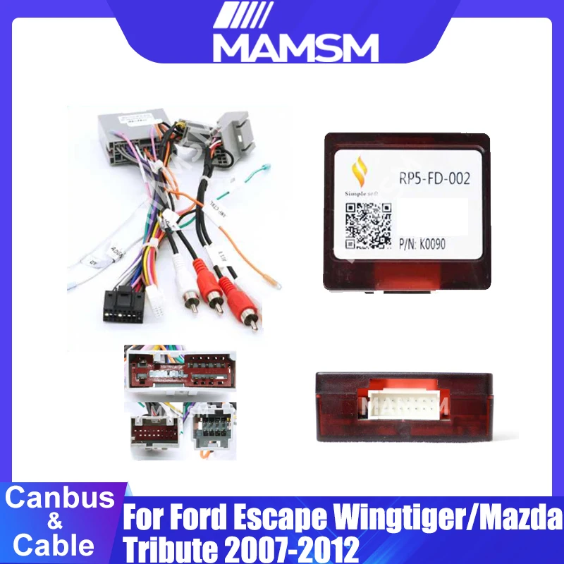 XP-Canbus-Box-RP5-FD-002-For-Ford-Escape-Wingtiger-Mazda-Tribute-2007 ...
